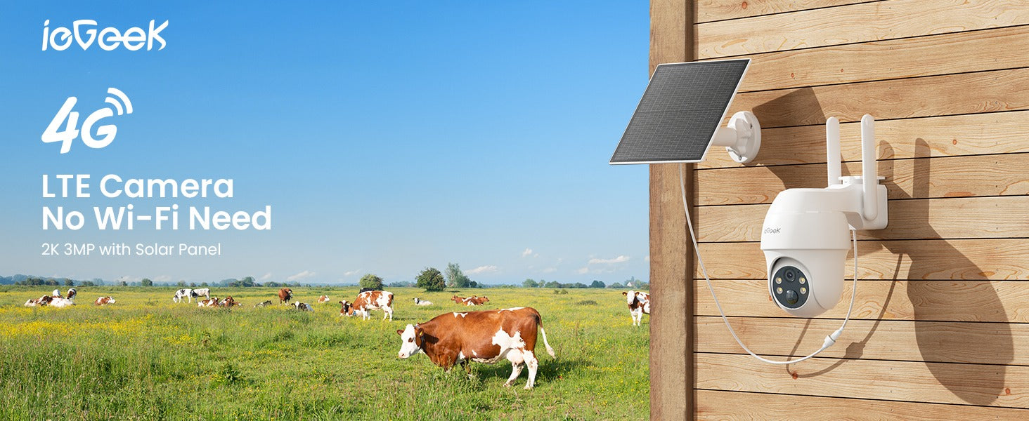 S11 2K 4G Cellular Solar Powered PTZ Camera – ieGeek-EU